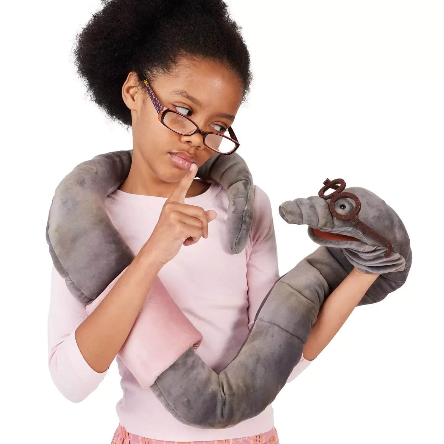 Folkmanis Handpuppe Bücherwurm / Bookworm - 3217 - - Handpuppen ...