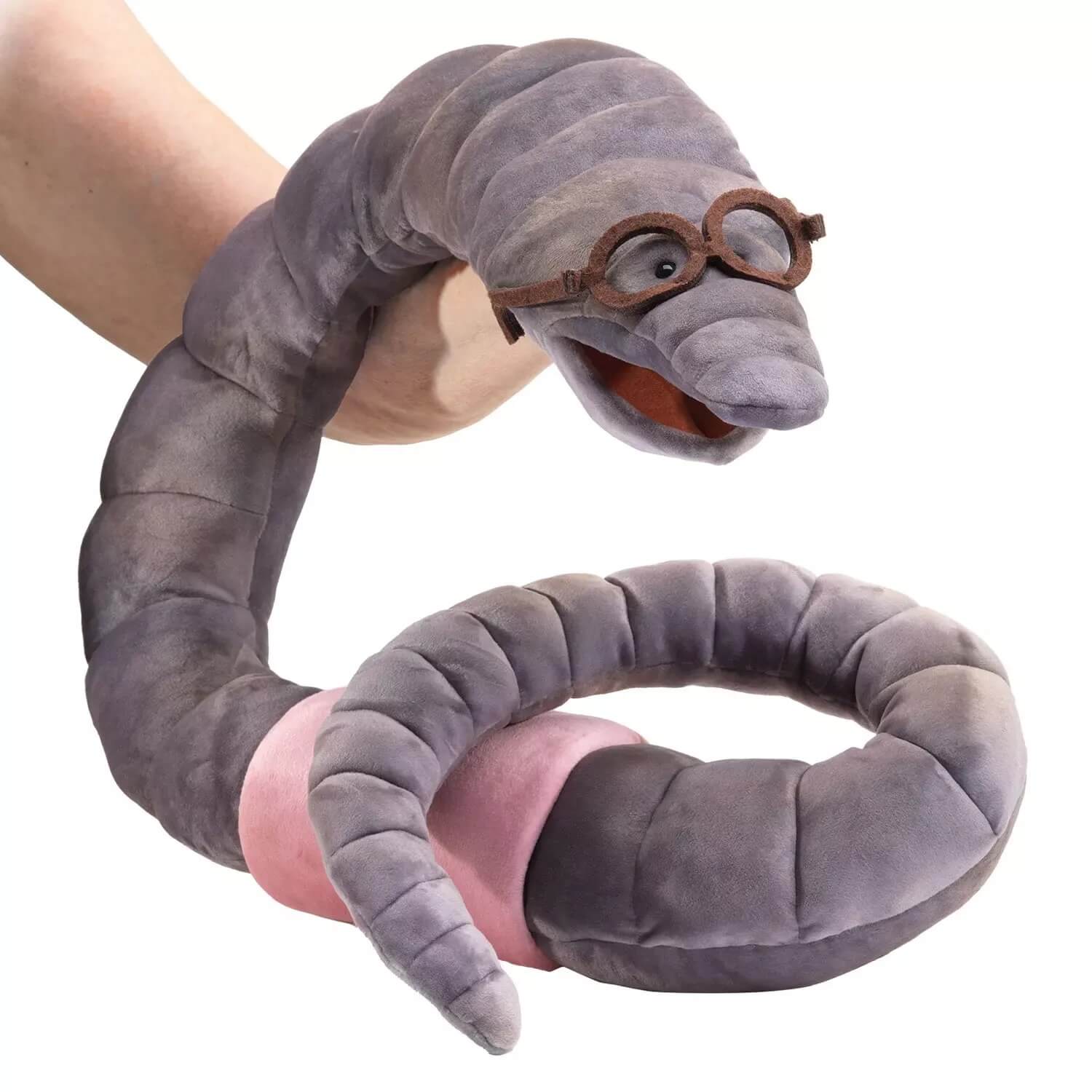 Folkmanis Handpuppe Bücherwurm / Bookworm - 3217 - - Handpuppen ...