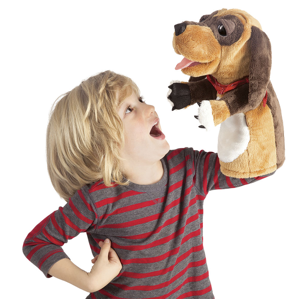 Folkmanis Hund für die Puppenbühne 3100 - Dog Stage Puppet - Handpuppen ...
