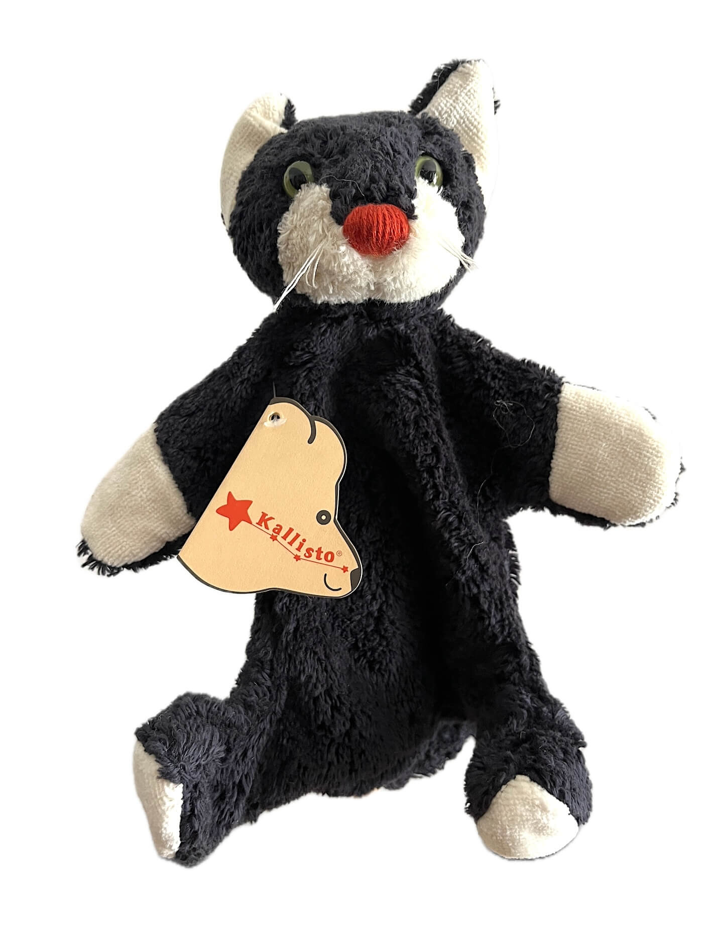 Handpuppe schwarze Katze von Kallisto - Handpuppen Onlineshop - Living ...