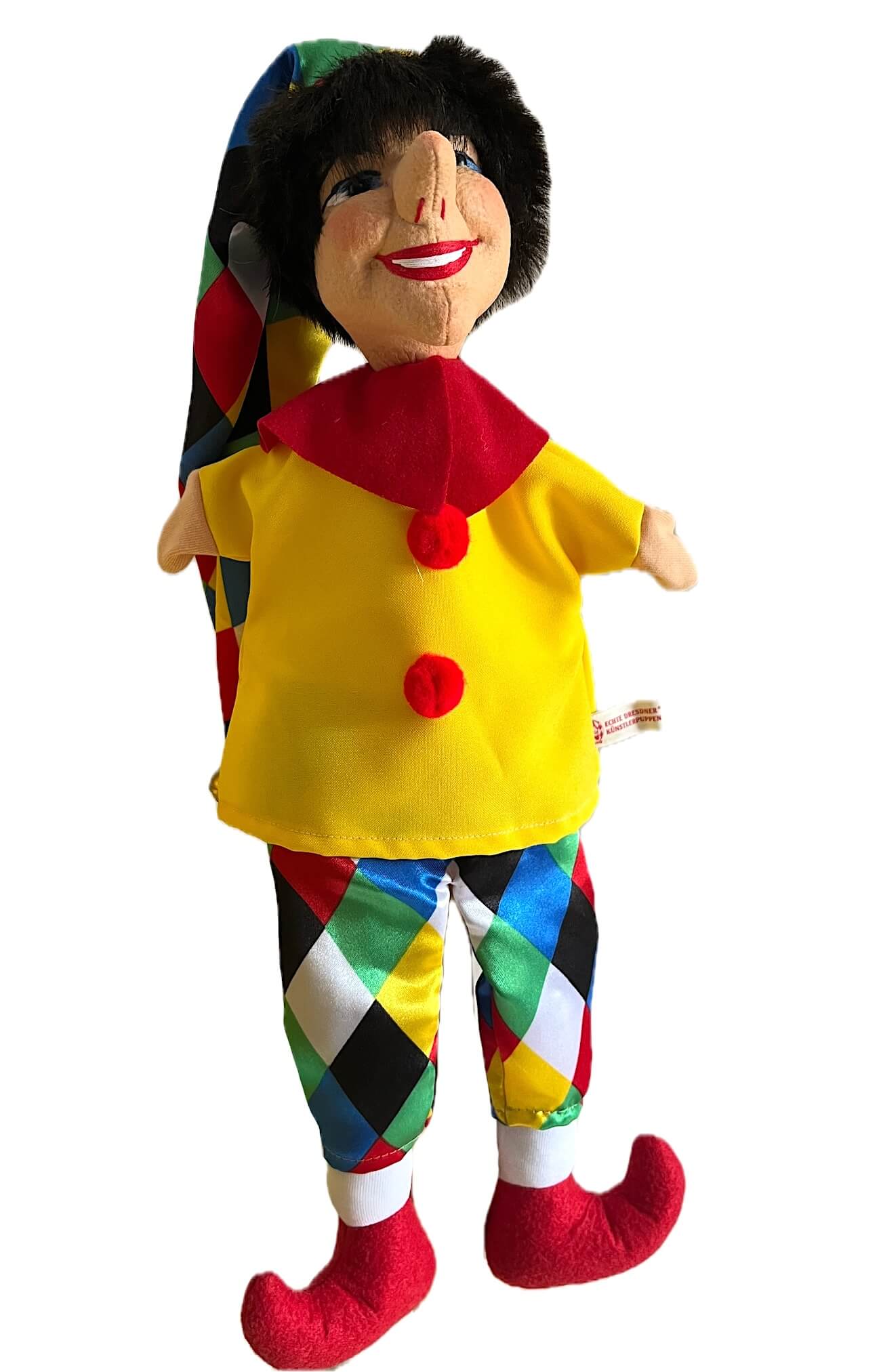 Original Dresdner Künstlerpuppen - Der Kasperle mit Beinen - Handpuppen ...